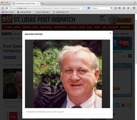Fred Epstein St Louis Post Dispatch 2014