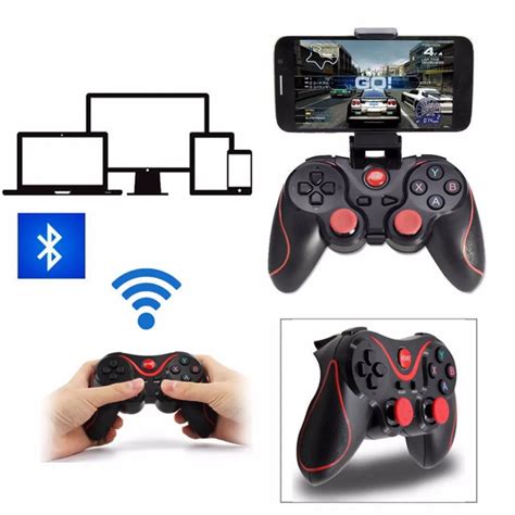 Wireless Bluetooth Game Gamepad Handle Controller USB Game Controller For ISO Android Phone TV