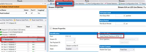 How To Generate The CRC Error Packets And Stream