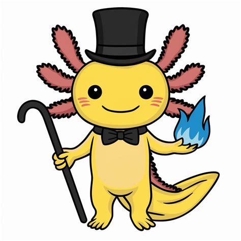 Axolotl Bill Cipher 6 By Lilymoonstonethecat On Deviantart