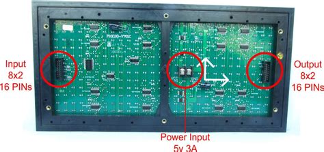 16x64 P10 Scrolling Led Display Using Pic16f877 Microcontroller Trybotics