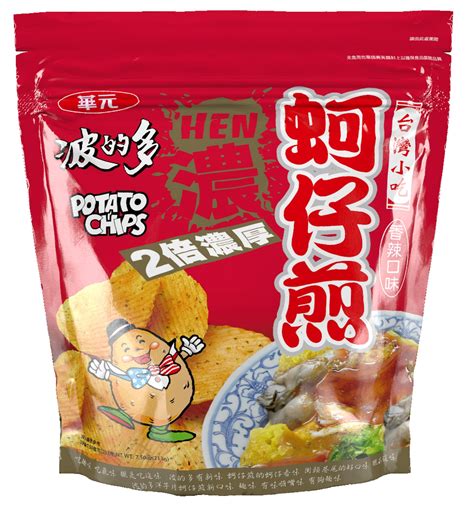 【華元】波的多洋芋片 濃厚蚵仔煎香辣口味213g 全聯全電商