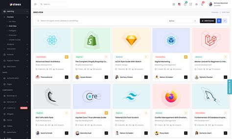 Steex Premium Flask Admin Dashboard Template