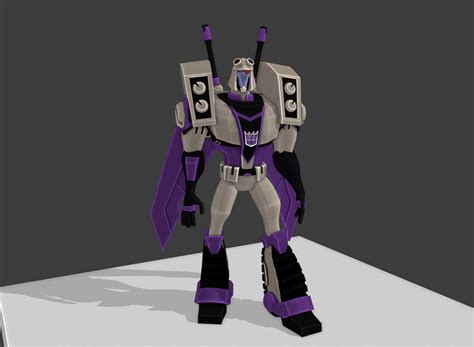 tfa blitzwing model by taolitami on deviantart