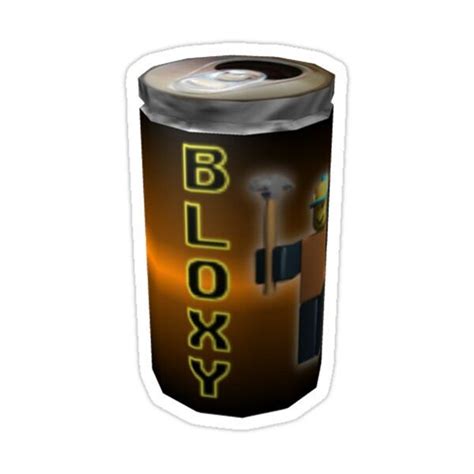 Bloxy Cola Sticker For Sale By Vannen Stickers Cola Roblox