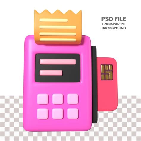 Premium Psd Edc Machine 3d Illustration Icon
