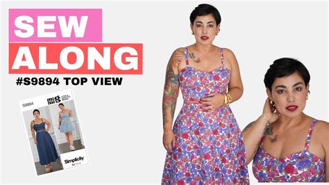 Sew With Me Simplicity X Mimi G Sew Along 9894 View A Top Youtube