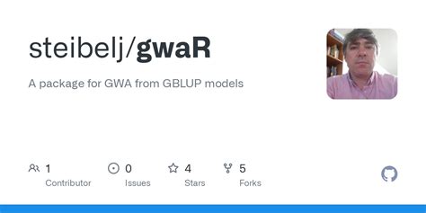 Github Steibeljgwar A Package For Gwa From Gblup Models