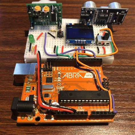 Arduino Motion Activated Distance Sensor 4 Steps Instructables