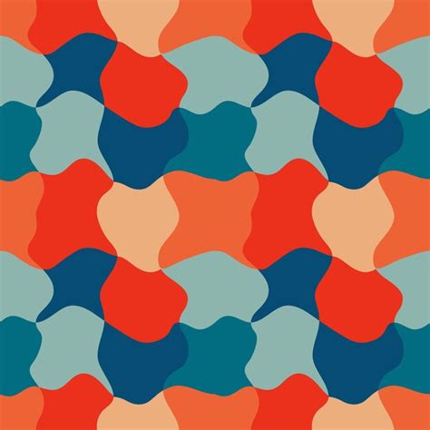 Premium Vector Abstract Retro Pattern