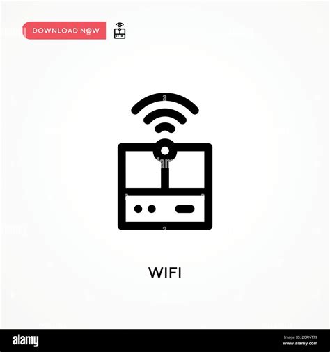 Wifi Simple Vector Icon Modern Simple Flat Vector Illustration For Web Site Or Mobile App