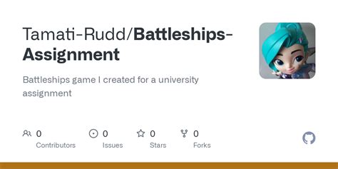GitHub Tamati Rudd Battleships Assignment Battleships Game I Created For A University Assignment