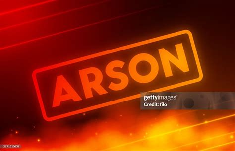 Arson Fire Warning High Res Vector Graphic Getty Images