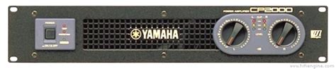 Yamaha Cp2000 Stereo Power Amplifier Manual Hifi Engine