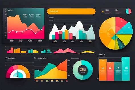 premium photo graphically representation of a chart