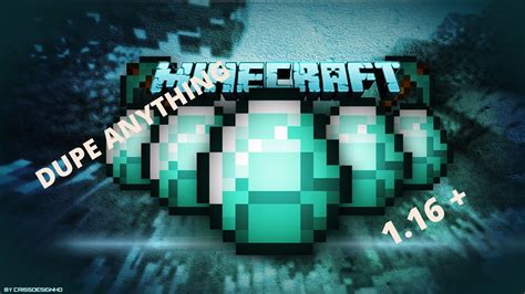 HOW TO DUPE ANY ITEM IN MINECRAFT 1 16 YouTube