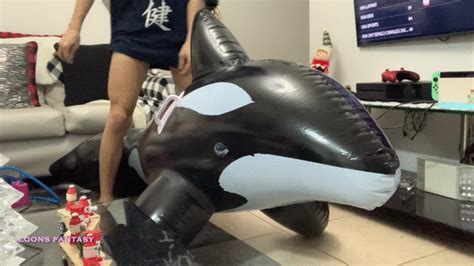 Owllete Pops Inflatable Orca Loons Fantasy Clips Sale