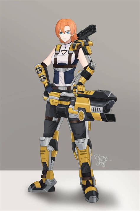 Rwby Nora Valkyrie Mercenary By Papercroft Rfortheloveofrwby