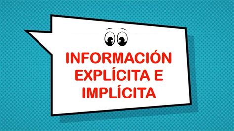 Explicito Definicion