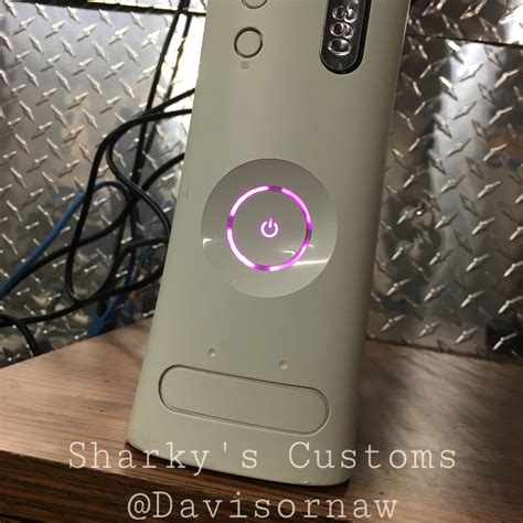 Custom Xbox 360 White Opus Rgh1 2 Leds Of Your Choice Sharkys