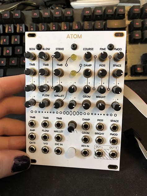 Antumbra Atom Mutable Instruments Elements White Gold Reverb
