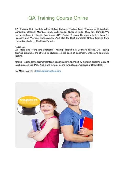 Ppt Qa Training Course Online Powerpoint Presentation Free Download Id12179033