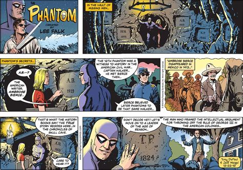 The Phantom Cómic Strip Cómic Tiras De Prensa
