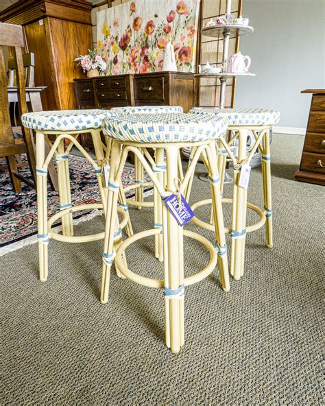 Kindry Rattan Counter Stool New England Home Furniture Consignment
