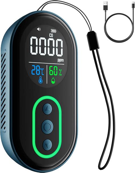 Gasdoc Ds 399 Carbon Monoxide Detector 168hr Standby Rechargeable 3