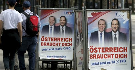 오스트리아 총리 손 들어줬다집권당 유럽의회 선거 1위