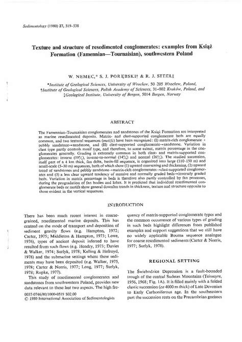 pdf texture and structure of resedimented conglomerates dokumen tips