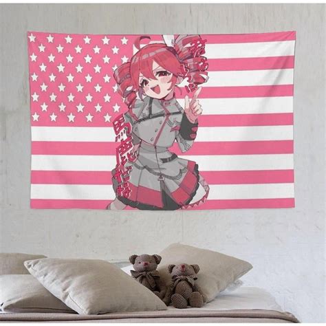 Anime Hatsune Miku Kasane Teto Flag Funny Banner Tapestry Flag Suitable