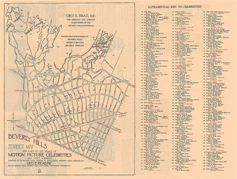 Beverly Hills Celebrity Homes Map 60 Photos Moonagedaydreamfilm