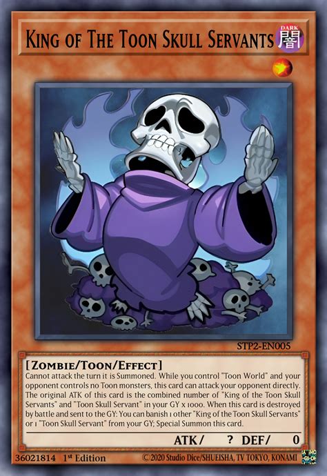 King Of The Toon Skull Servants By Derii618 On Deviantart