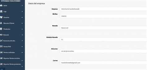 sistema de una clinica veterinaria en php mysql compra código fuente