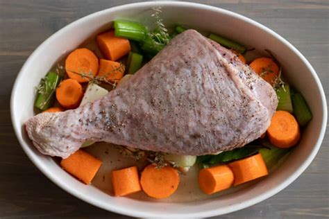 Slow Roasted Turkey Leg With Gravy Cooking Gorgeous