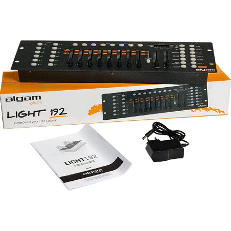 Algam Lighting Light 192 Console Dmx 192 Canaux Algam Webstore