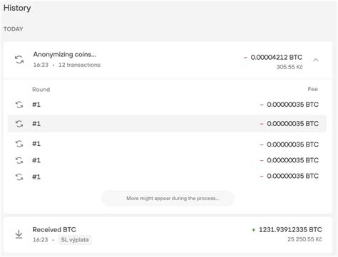 Transaction History With Multiple Cj Rounds · Issue 6211 · Trezortrezor Suite · Github
