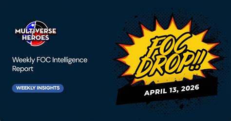 Foc Drop April 8 2026 The Long Box Multiverse Of Heroes