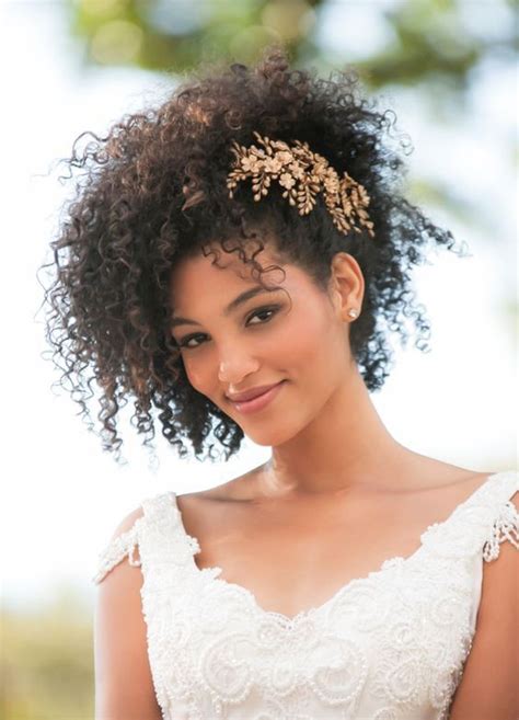 Naturally Curly Hair Wedding Styles Curly Hair Style