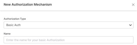 Setting Up Authorization Using Basic Auth V10