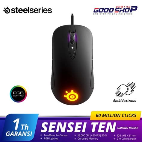 Jual Steelseries Sensei Ten Gaming Mouse Shopee Indonesia
