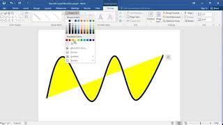 How To Draw Curved Line Graph In Microsoft Word Draw Curved Line Make