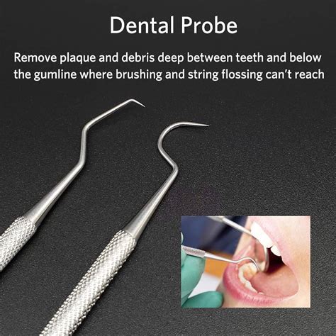Dental Hygienist Cleaning Tools