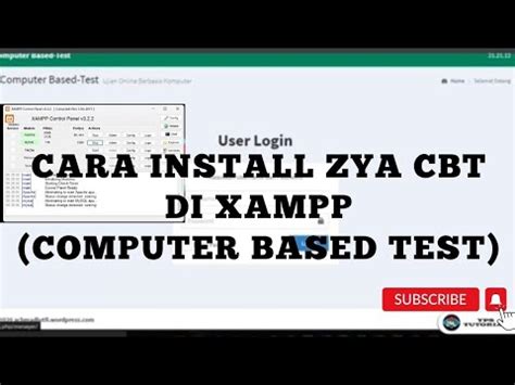 Cara Install Aplikasi ZYA CBT Di Xampp Aplikasi Ujian Online