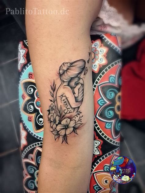 Tatuaje Madre E Hijo