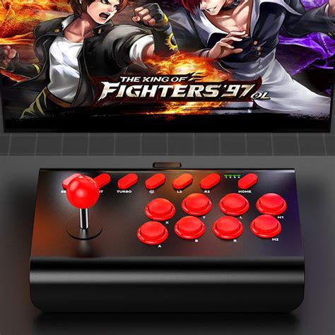 Bsp Y02 Tri Mode Wireless Arcade Gaming Controller Rocker E Sports Game Shaker For Ps4 Switch