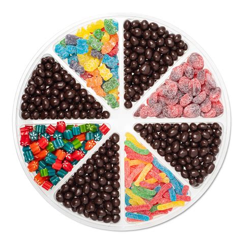 Xl Candy And Chocolate Platter 8 Sections Candy Catchers