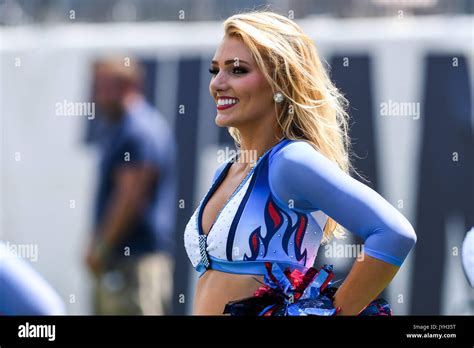 August 19 2017 Tennessee Titans Cheerleaders During An Nfl Pre Season