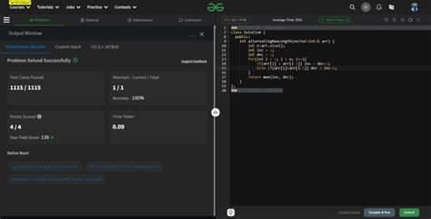 Saksham Upreti On Linkedin Coding Problemsolving Geeksforgeeks